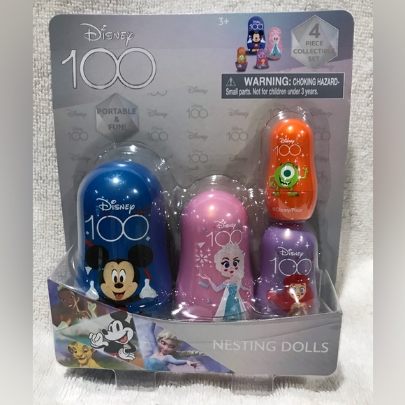 Disney | Toys | Disneys 0 Years Set Of 4 Nesting Dolls | Poshmark